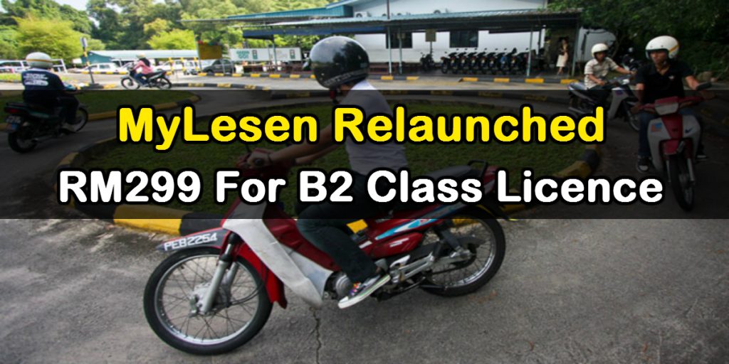 MyLesen Relaunched · RM299 For B2 Class Licence - DISCOVER JB // 盡在新山 ...